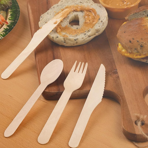 Paper Pouch Cutlery - ( Spoon , Fork & Knife ) - Prakritii